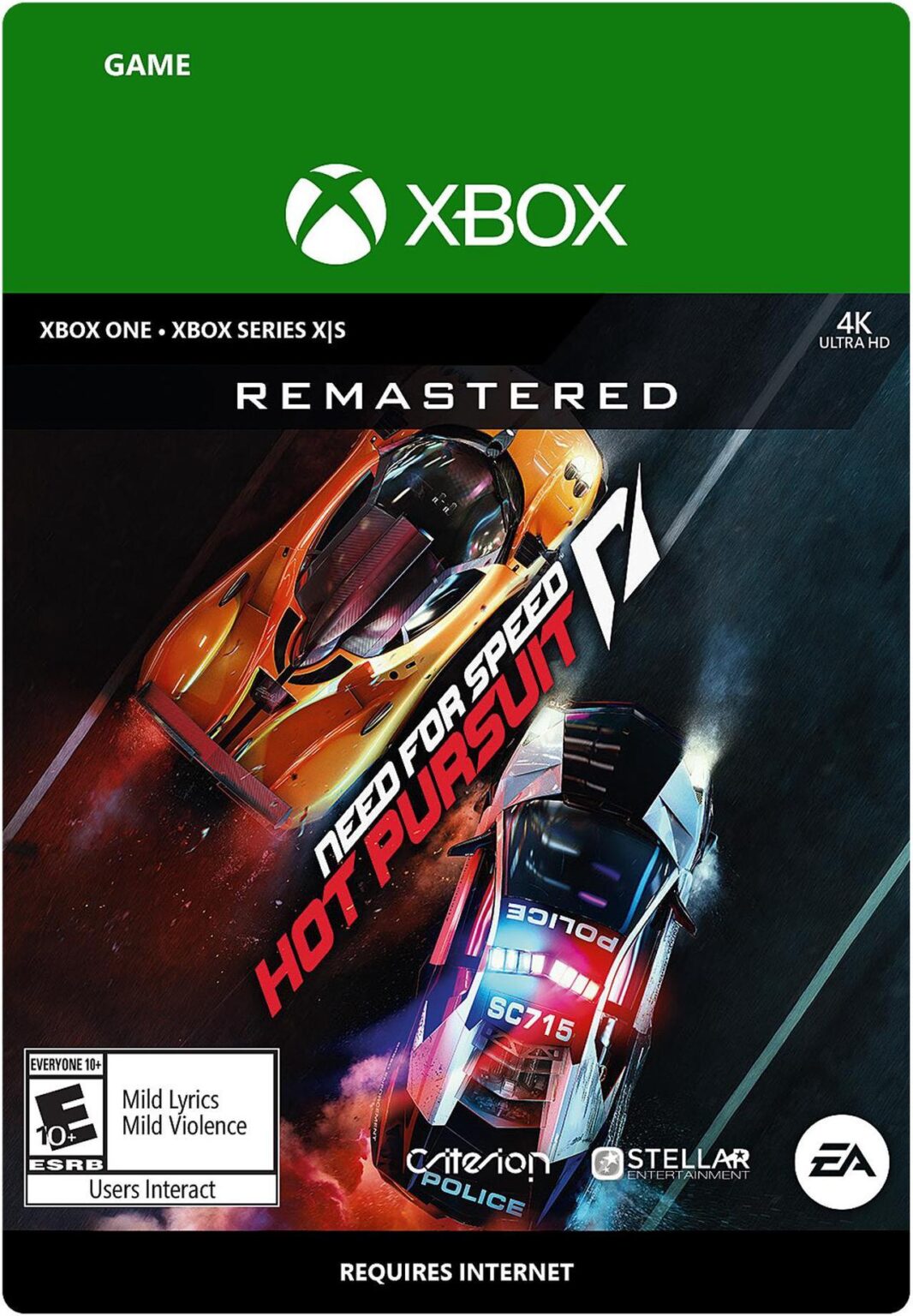 TURGAME Need for Speed Hot Pursuit Remastered - Xbox Key