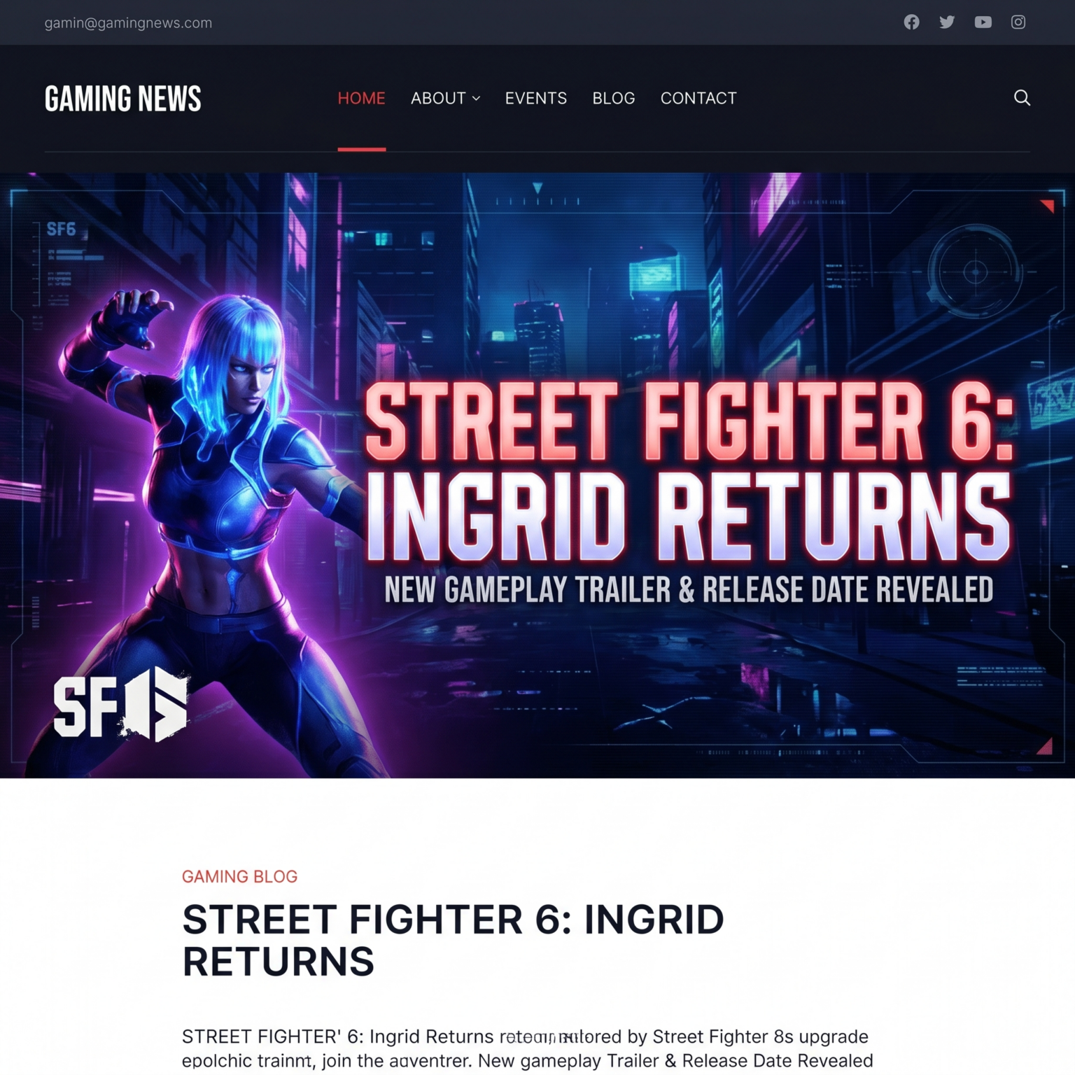 Street Fighter 6: Ingrid Returns to the Franchise - New Gameplay ...