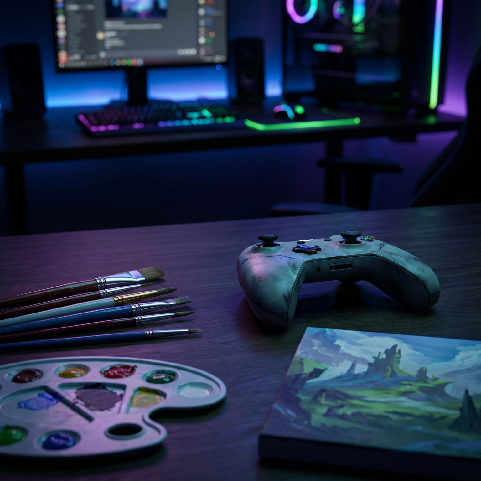 Weekend Warriors: Trading Controllers for Paint Brushes - TURGAME